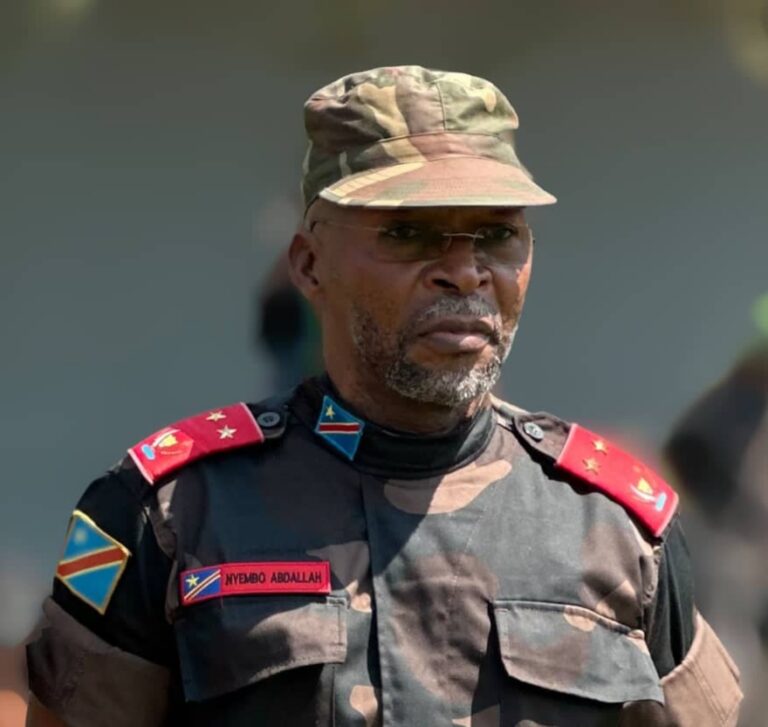 Général Major Nyembo yahawe kuyobora 3ᵉ Zone de Défense asimbuye Lt Gen ...
